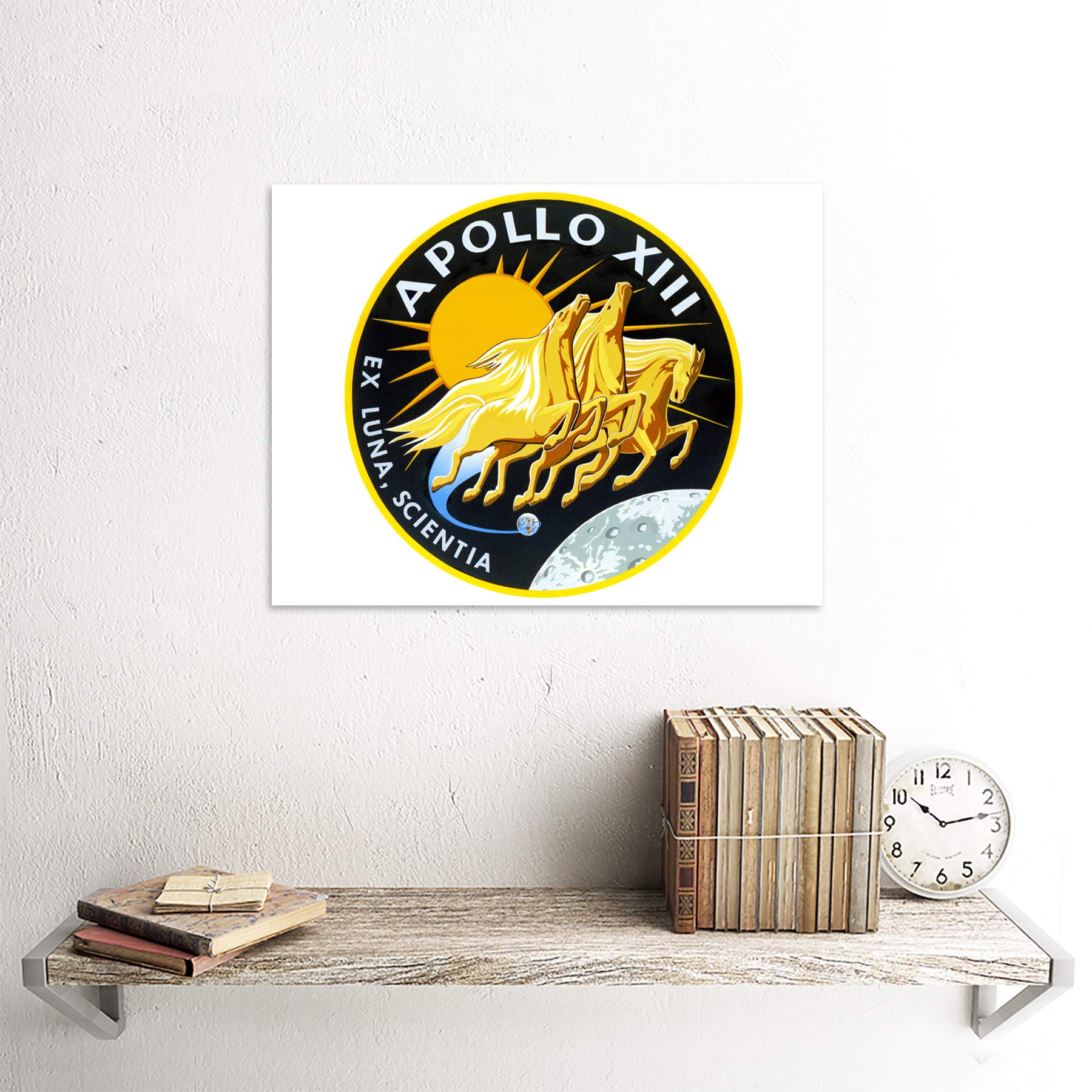 Nasa Apollo 13 Logo Apollo 13 Flown Kapton Foil Flown In Space