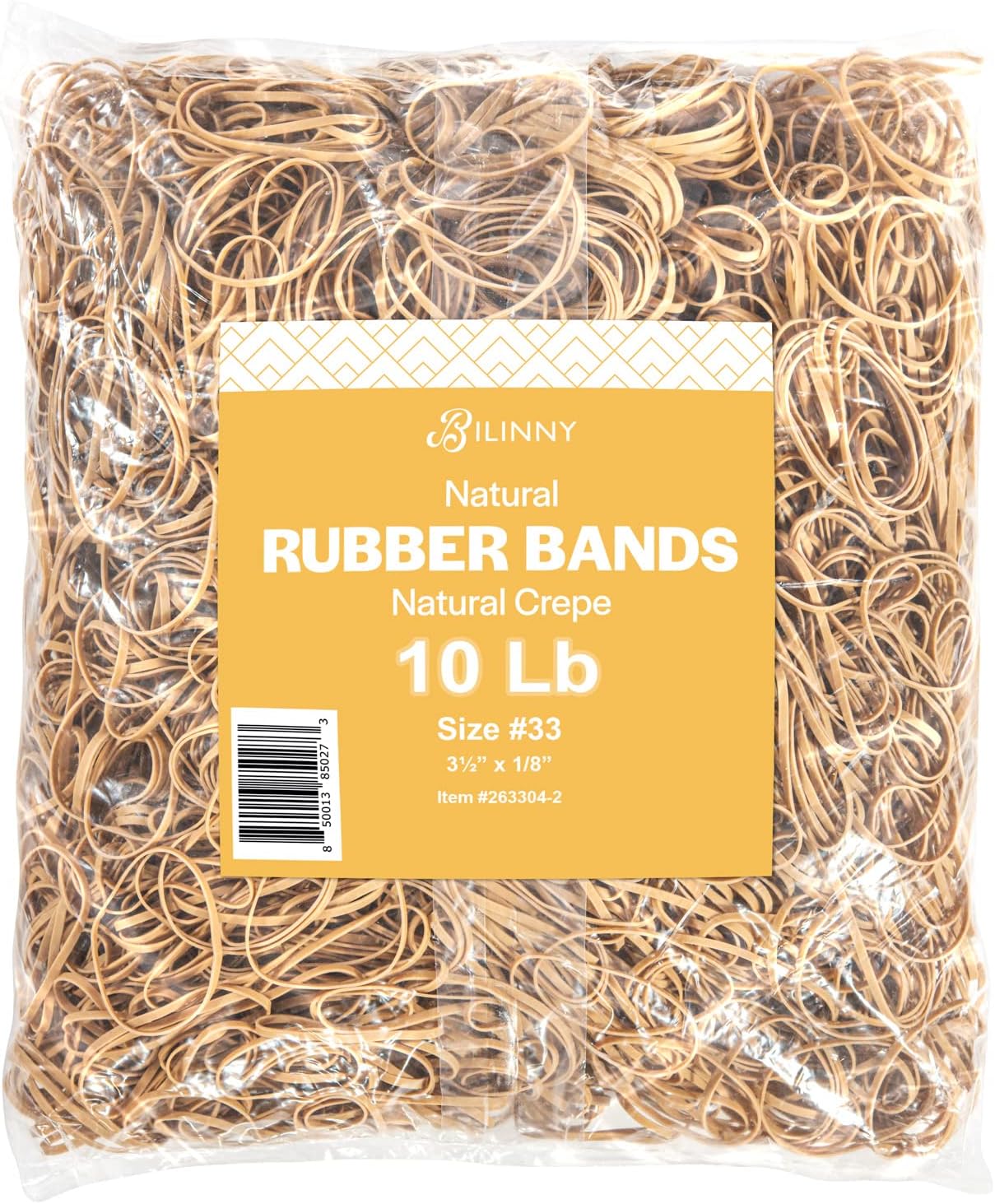 Amazon.com : Plasticplace Rubber Bands, 5 Pound, Brown : Office Products