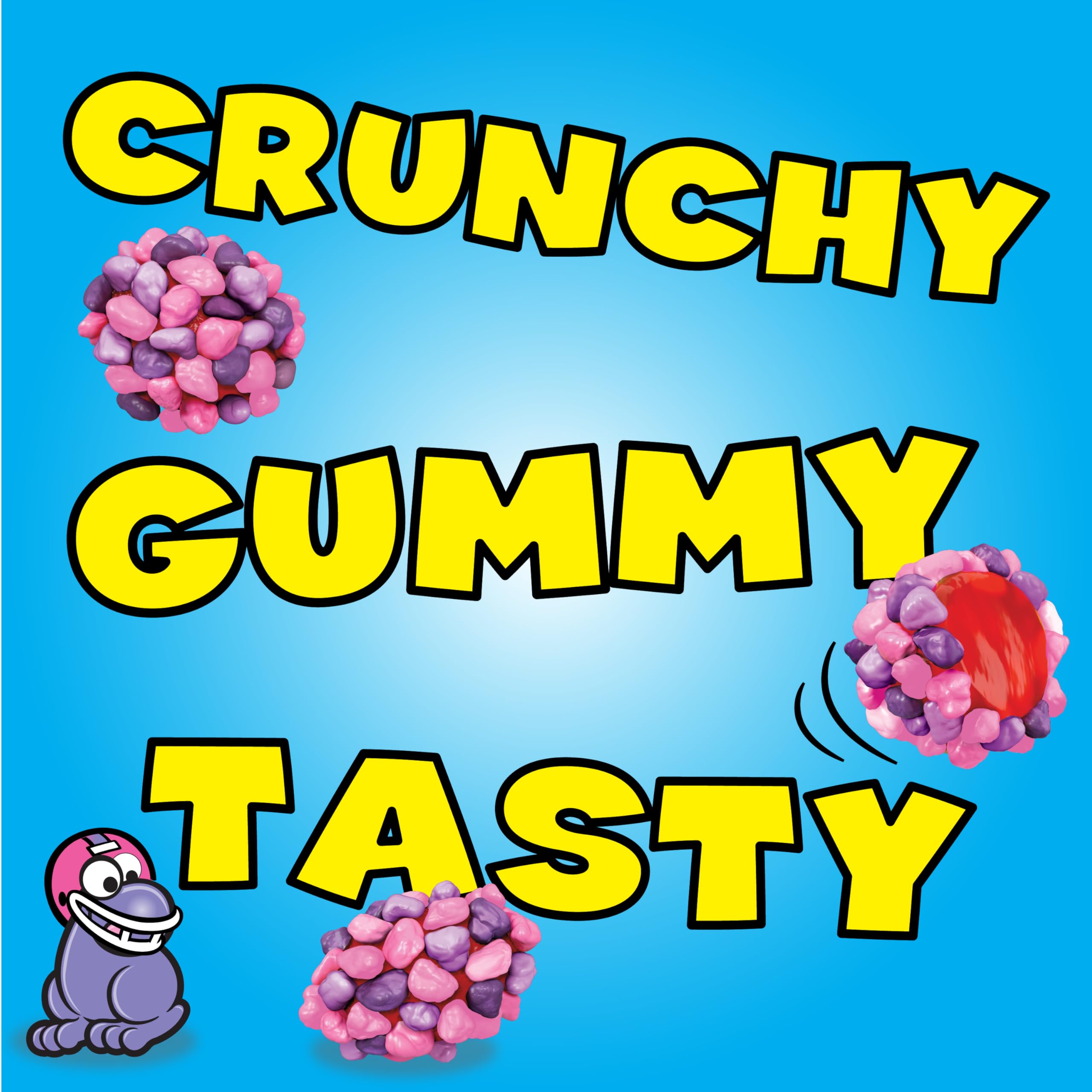 Snapklik.com : NERDS Gummy Clusters Candy, Grape Strawberry Blitz ...