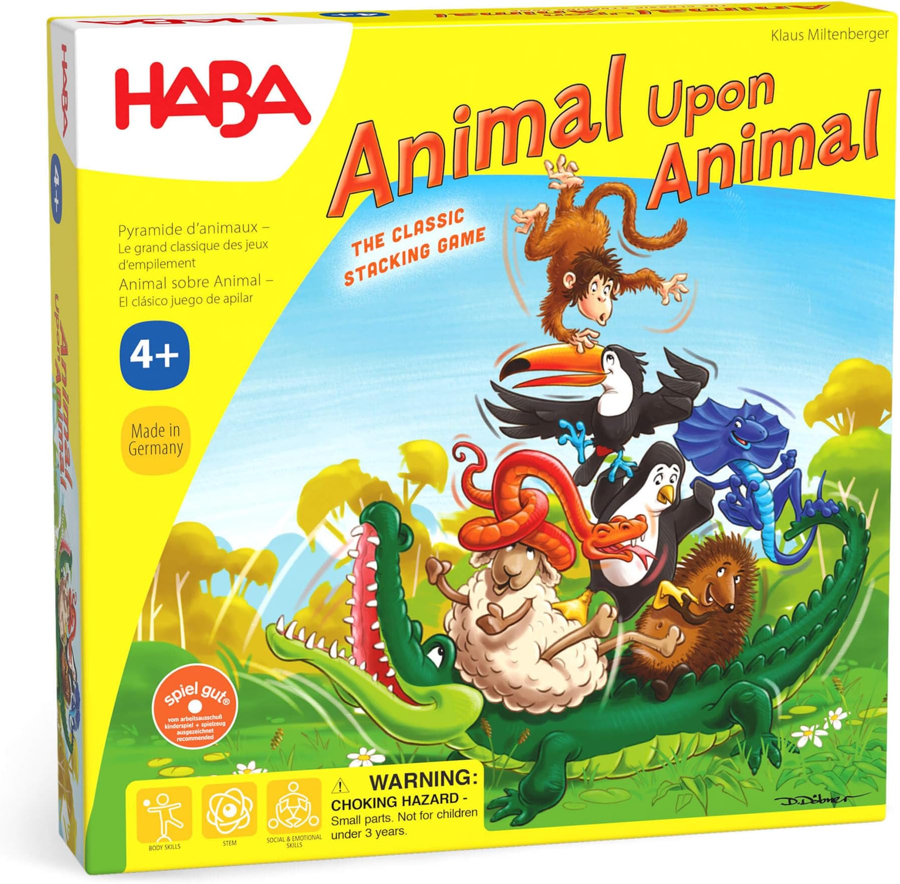 Blue Orange Games Pengoloo Award Winning Wooden Skill Building Memory ...