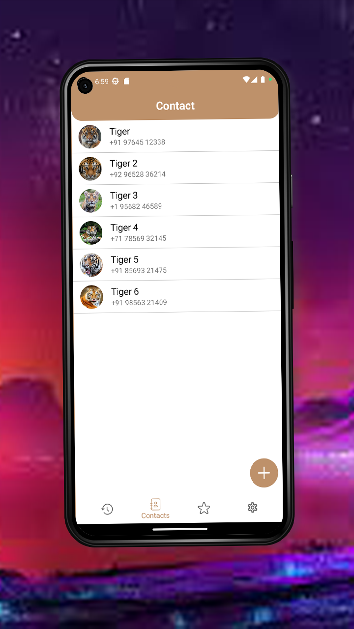 Incoming Video Call From Tiger Fake Video Voice Call & Texting ...