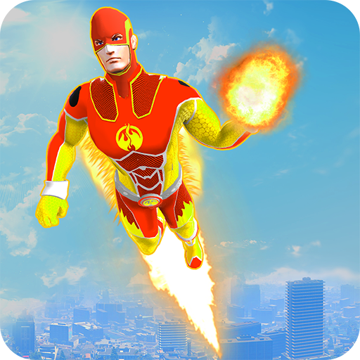 Fliegender Superheld