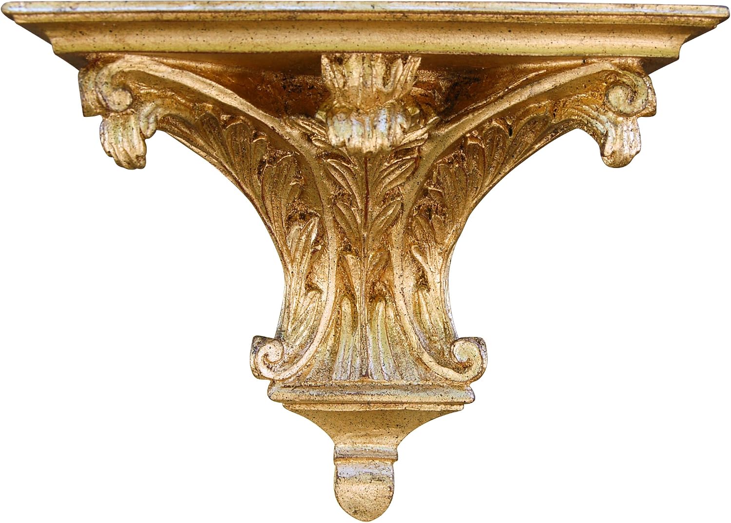 Amazon.com: Hickory Manor House Roman Bracket Decor, Gold Leaf : Home ...