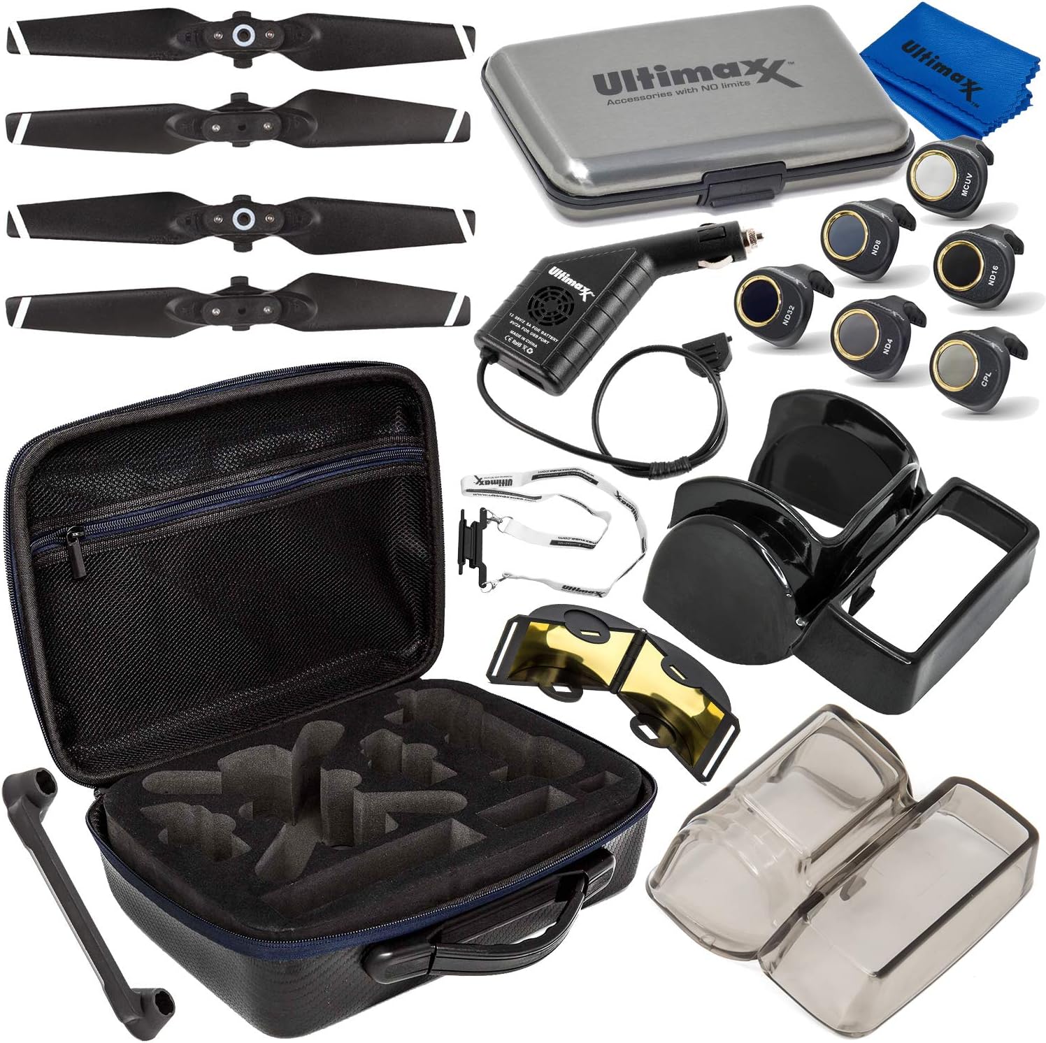 Amazon.com : Ultimaxx Must-Have Accessory Bundle for Use with DJI Spark ...