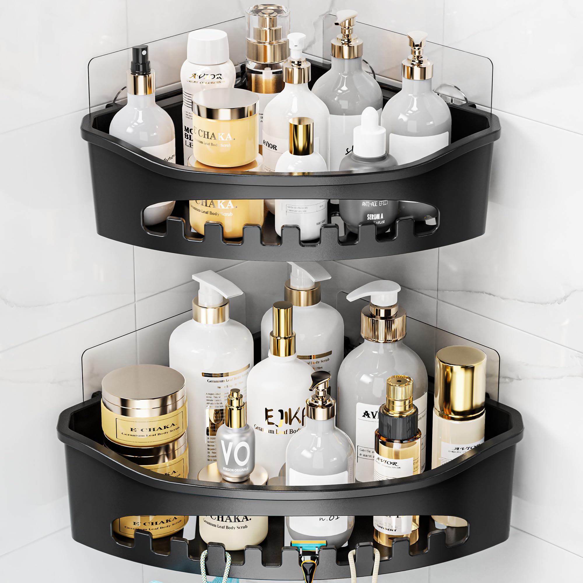 Amazon.com: EACONPT 2 Pack Bathroom Organizers and Storage, Bathroom ...