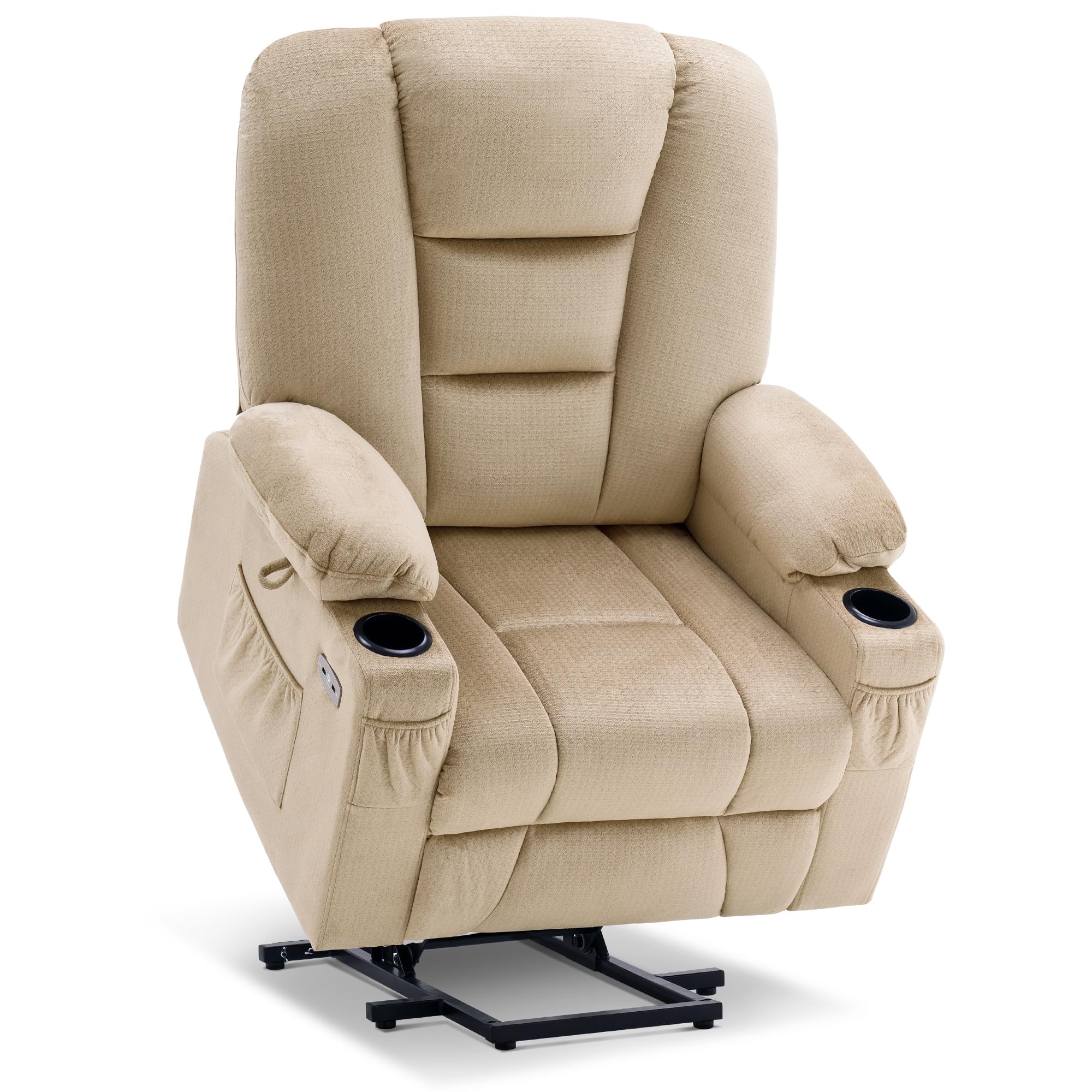 Amazon.com: MCombo Large Power Lift Recliner Chair Sofa with Massage ...