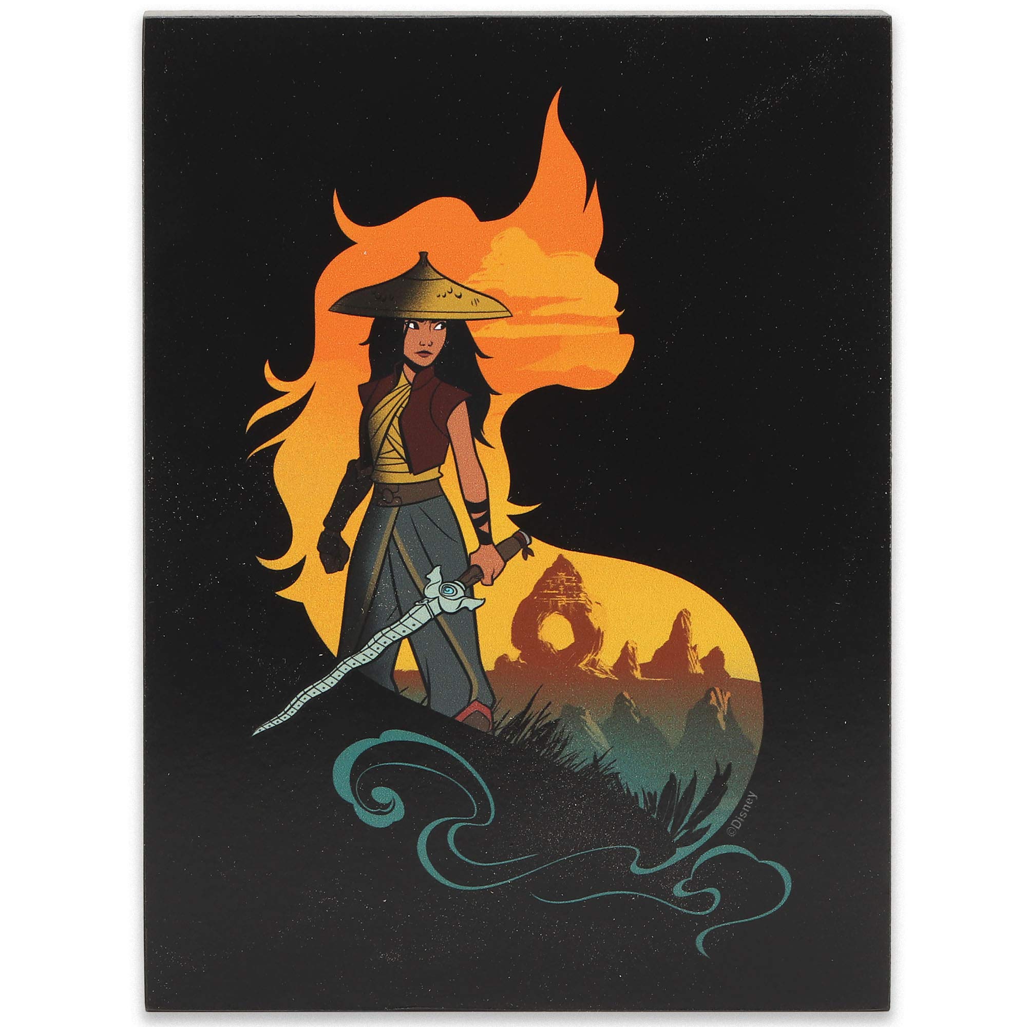 Buy Open Road Brands Disney Raya and The Last Dragon Wall Art Featuring ...