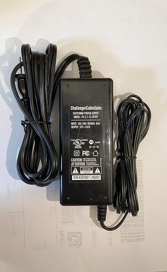 Amazon.com: Challenger Cable Sales Switching Power Supply PS-2.1-12 ...