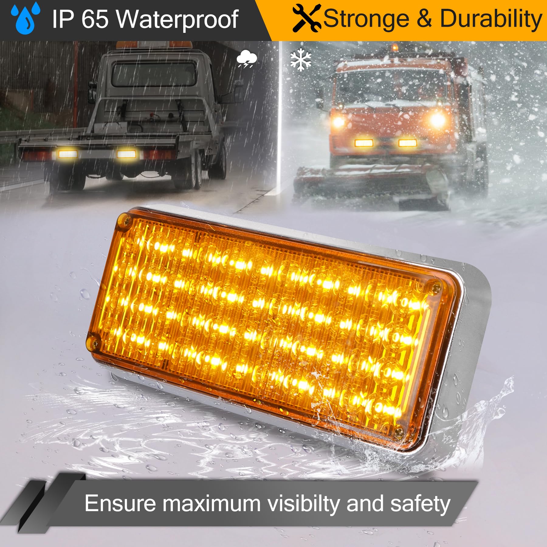 Portable Led Warning Lights Beacons, Lightbars, LED Warning, Strobes,