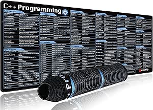 EXCOVIP Extended Large Mouse Pad, Office Shortcut Mouse Pad for c++ ...