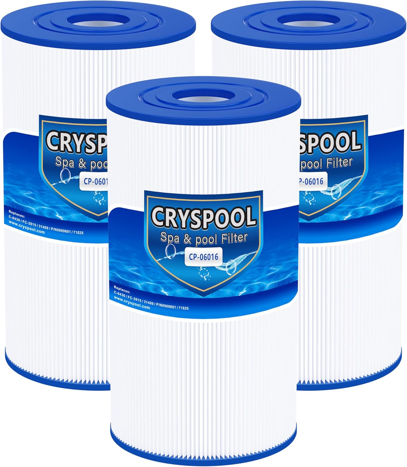 Amazon.com: Cryspool® 06016 Filter Compatible with PWK30, C-6430, Watkins 31489, FC-3915, P ...