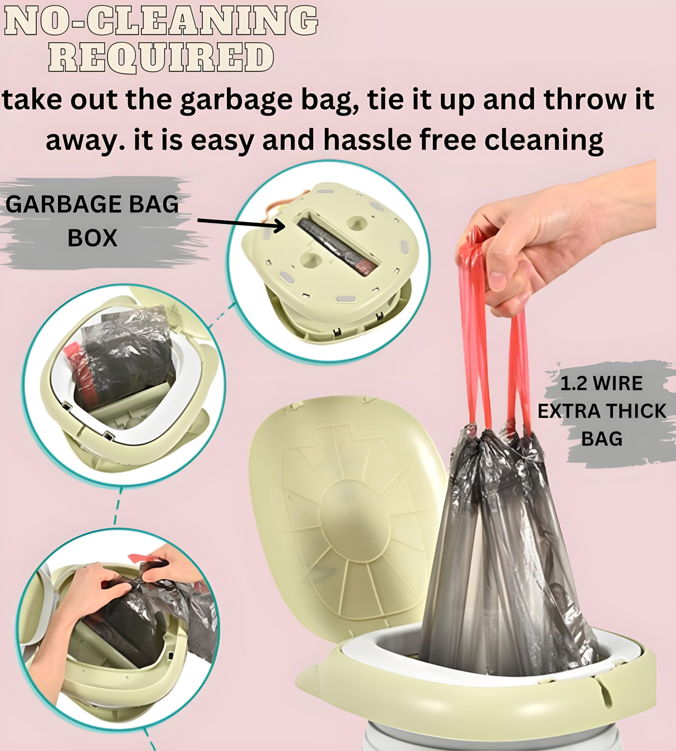 Al_hamara Collapsible Potty, Portable Potty for Toddler Travel ...