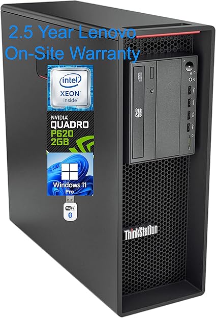 Amazon.com: Lenovo ThinkStation P520 Tower Workstation - Intel Xeon W ...