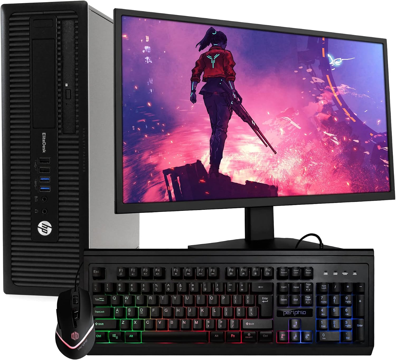 Amazon.com: HP EliteDesk 800G1 Small Desktop Computer (SFF) | Quad Core ...
