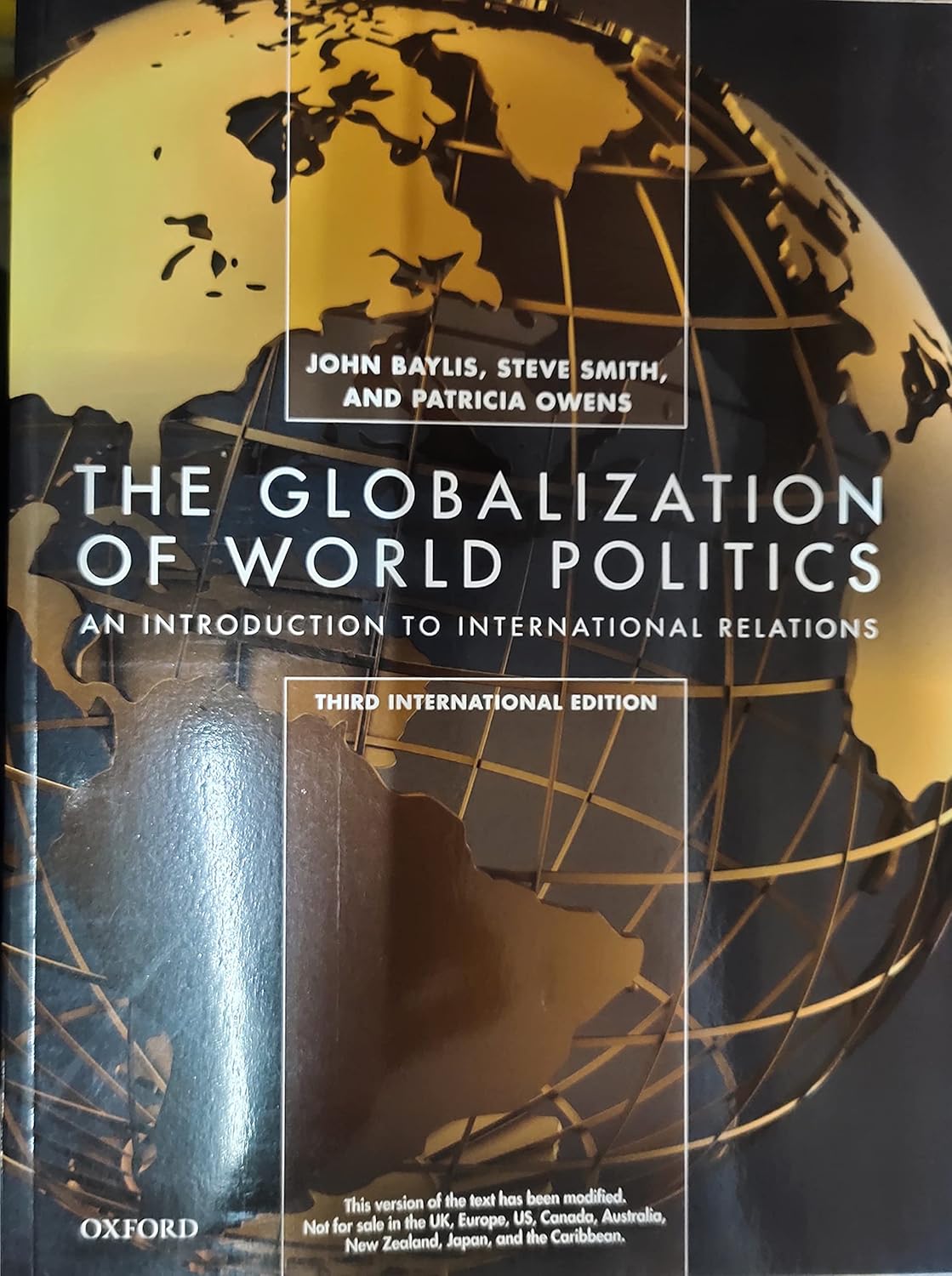 GLOBALIZATION OF WORLD POLITICS : AN INTRODUCTION TO INTERNATIONAL ...