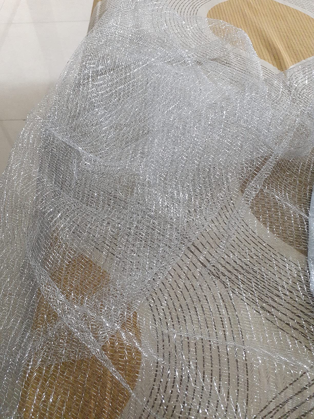 Asian Hobby Crafts Flower Mesh Net Solid Fabric for Flower Bouquet ...