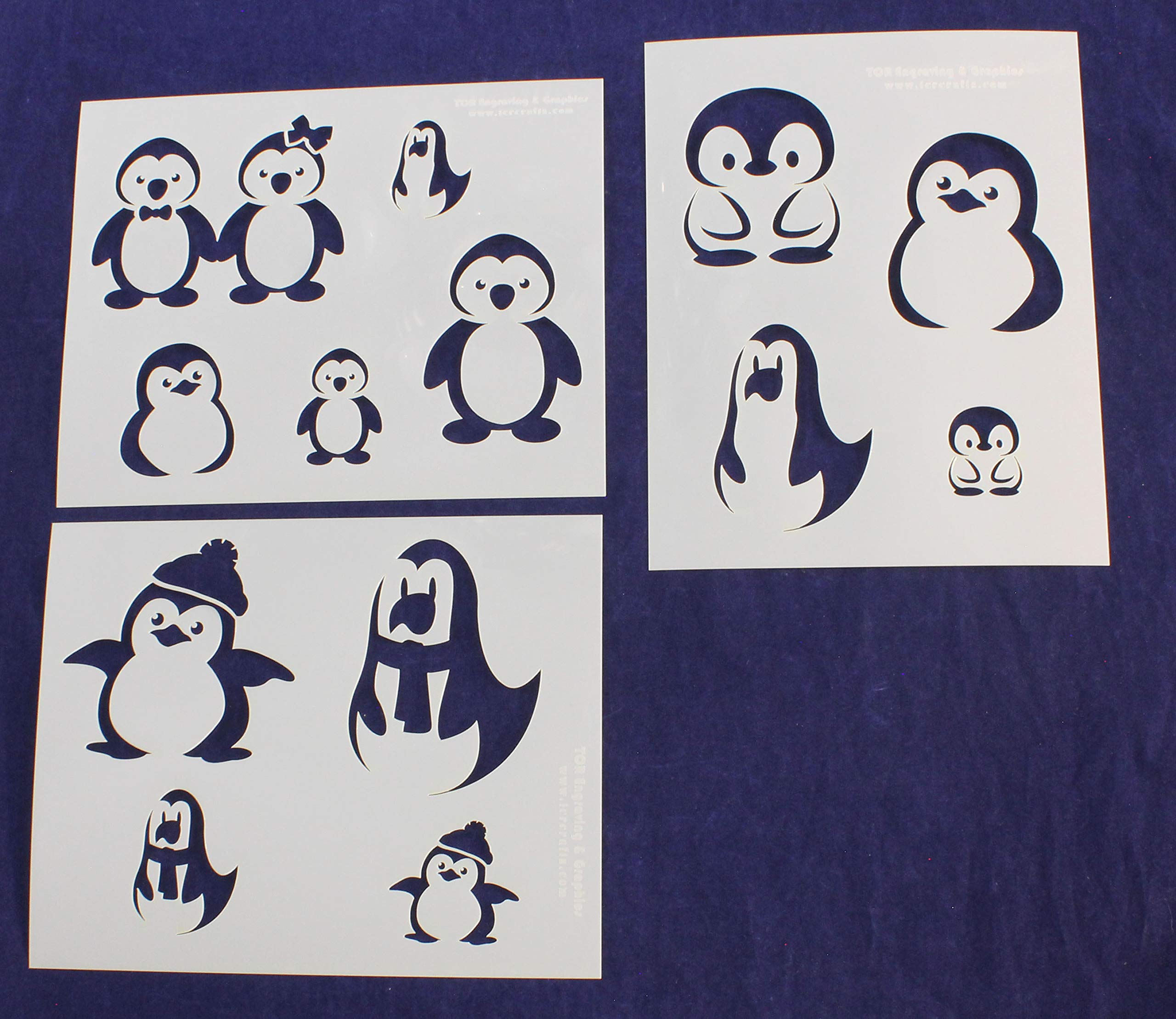 Penguin Stencil