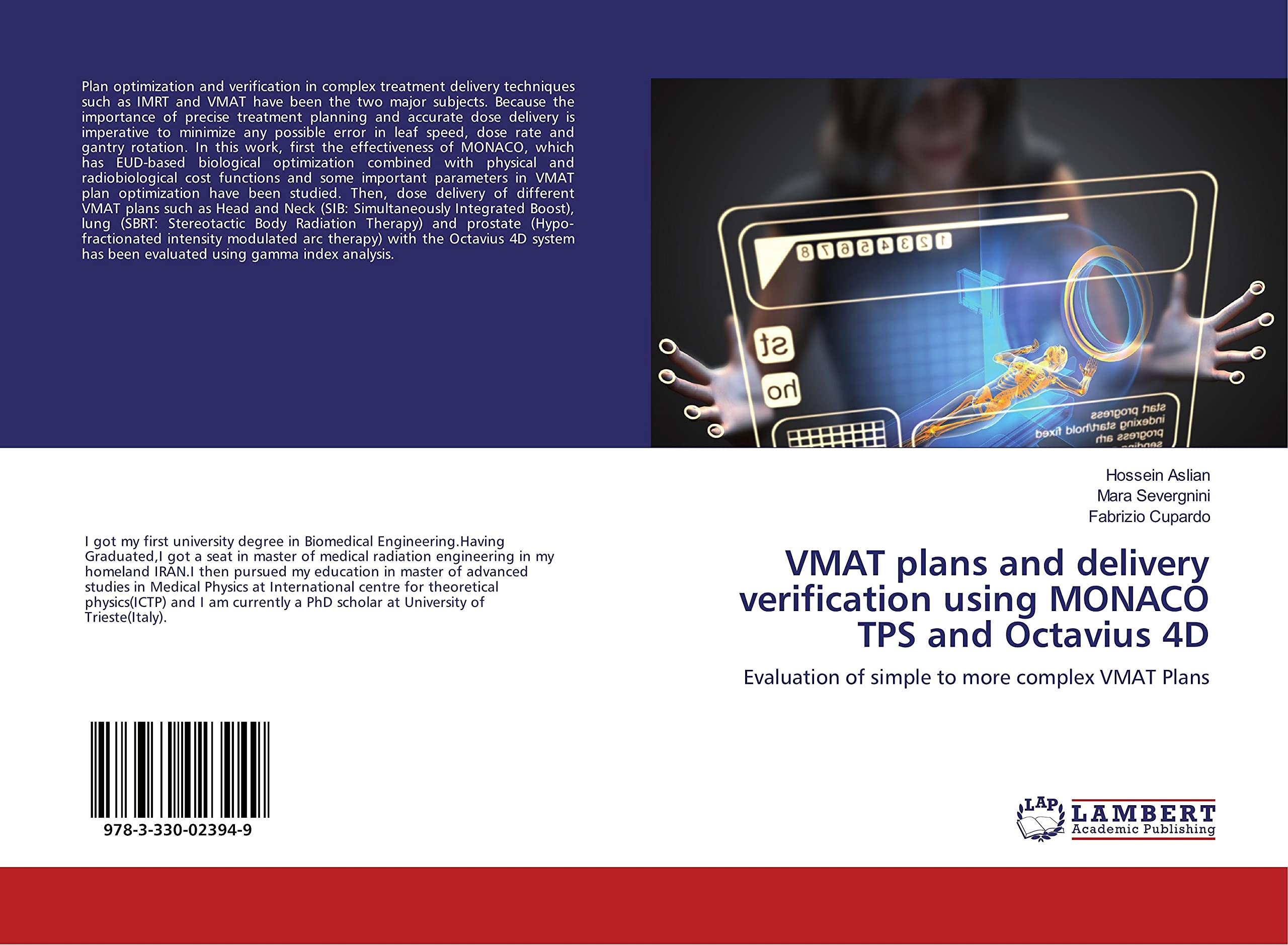 VMAT plans and delivery verification using MONACO TPS and Octavius 4D ...