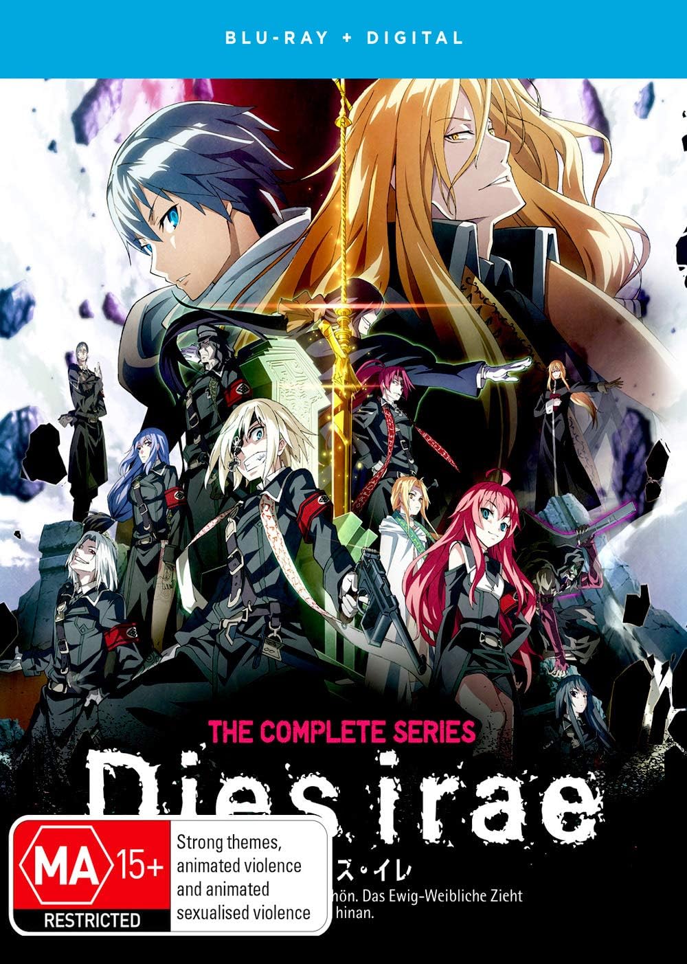 Dies Irae Complete Series (eps 0-17) (Blu-ray) : Susumu Kudo, Brandon ...