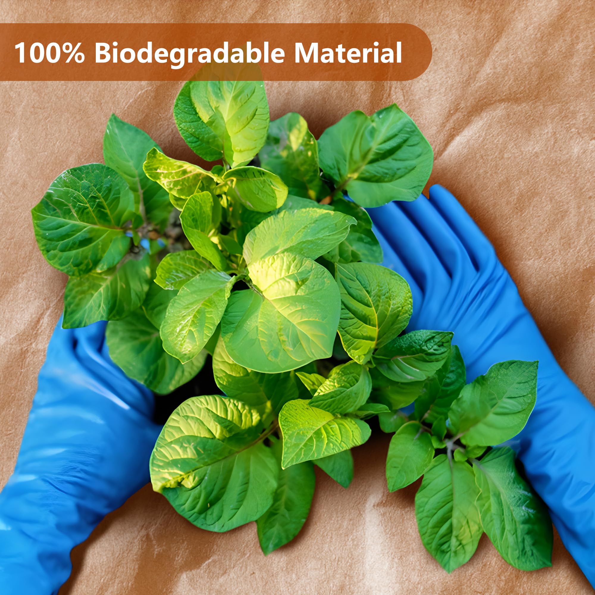 Snapklik.com : 3 X 100 Ft Biodegradable Paper Weed Barrier- Heavy Duty ...