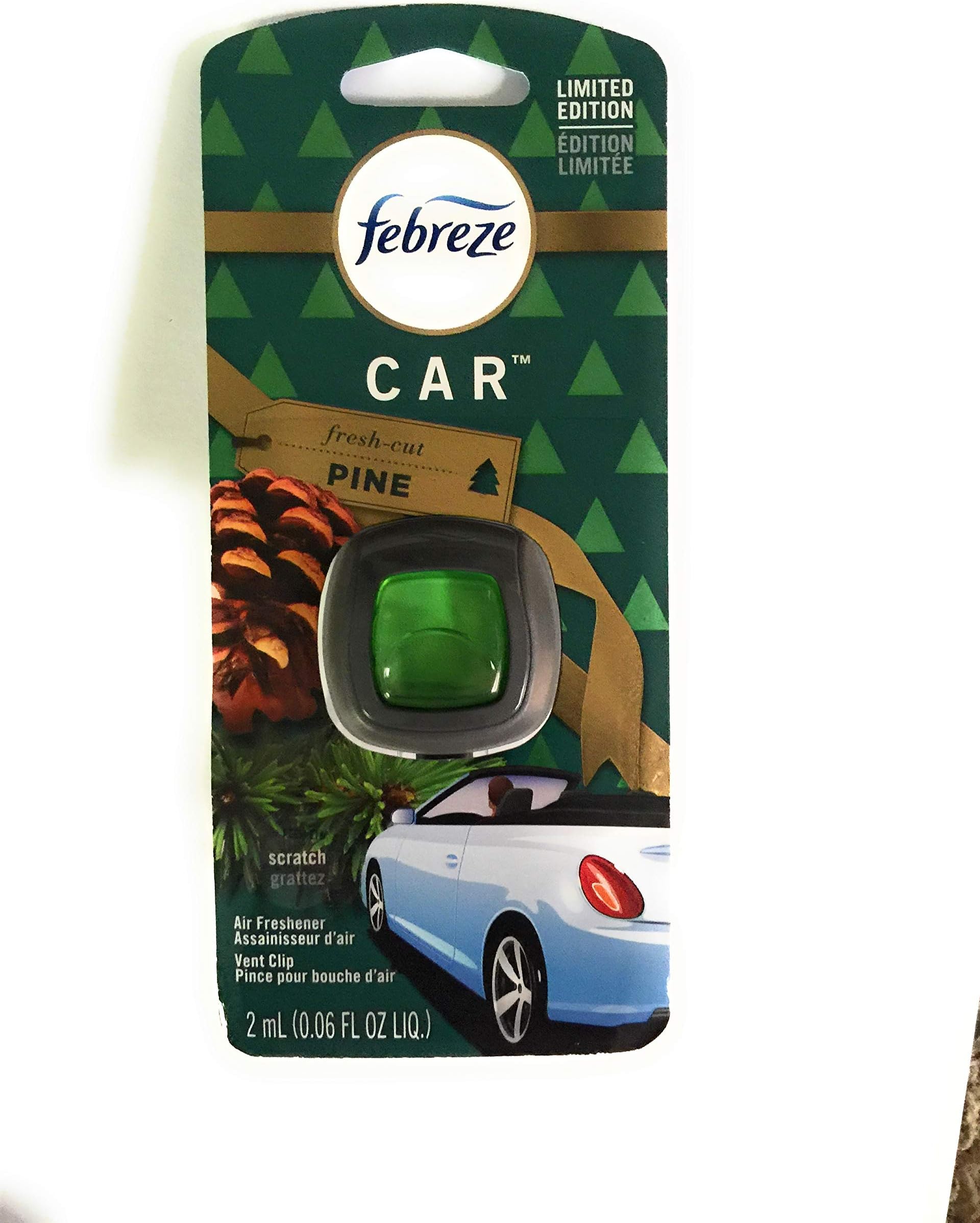 Amazon.com: Febreze Old Spice Car Air Fresheners, Old Spice Scent, Odor ...