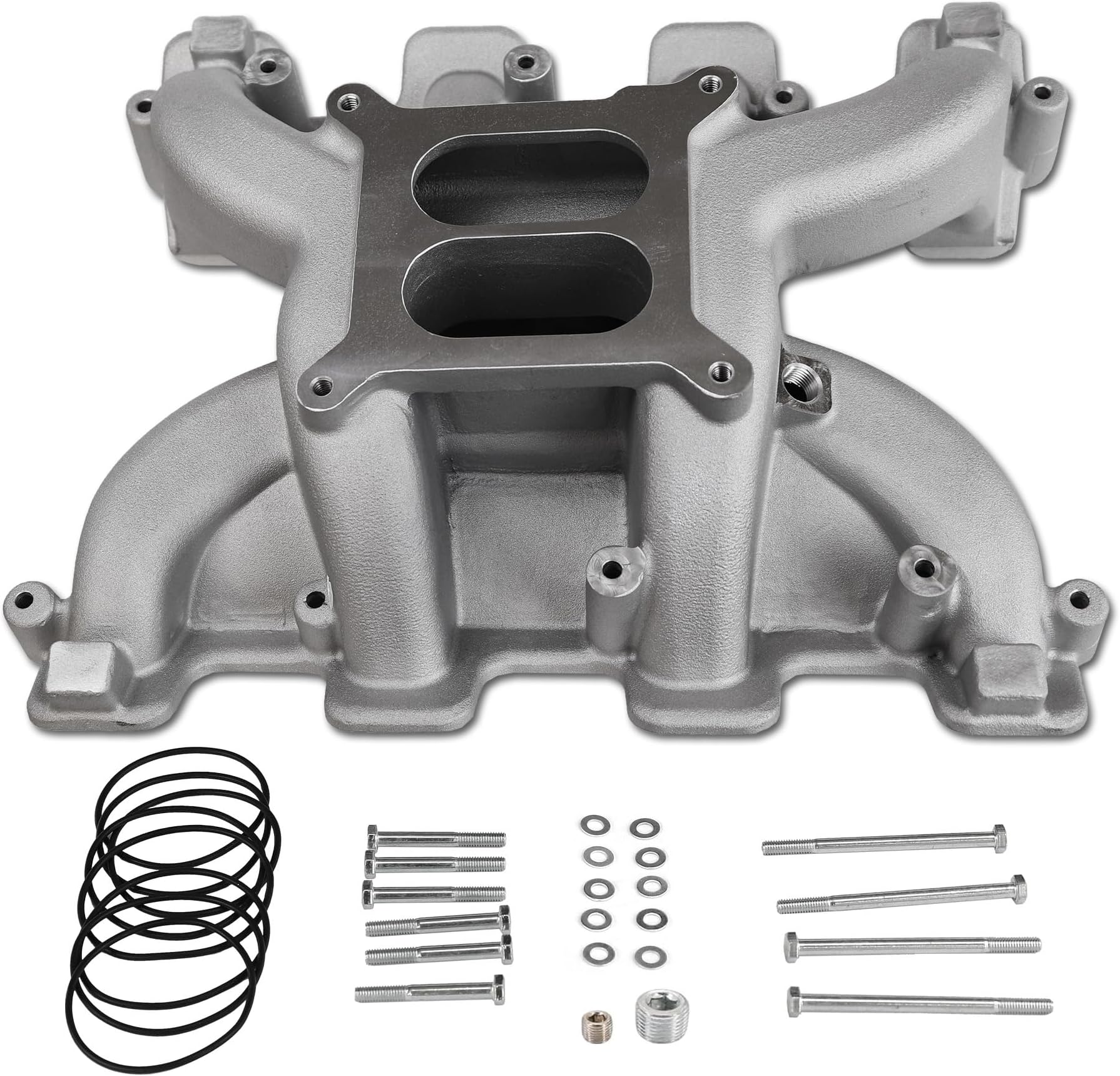 300-130 Intake Manifold Aluminum Dual Plane Compatible with GM LS1 LS2 ...