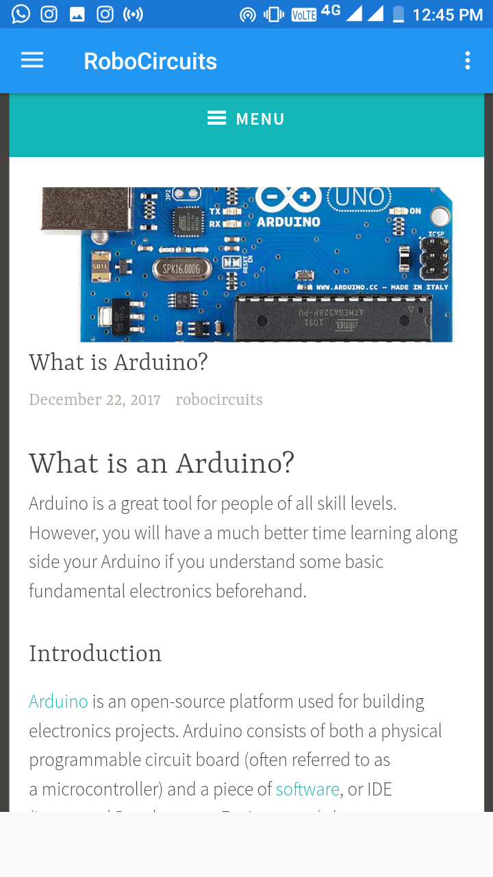 RoboCircuits - Learn Arduino Easily - App on Amazon Appstore