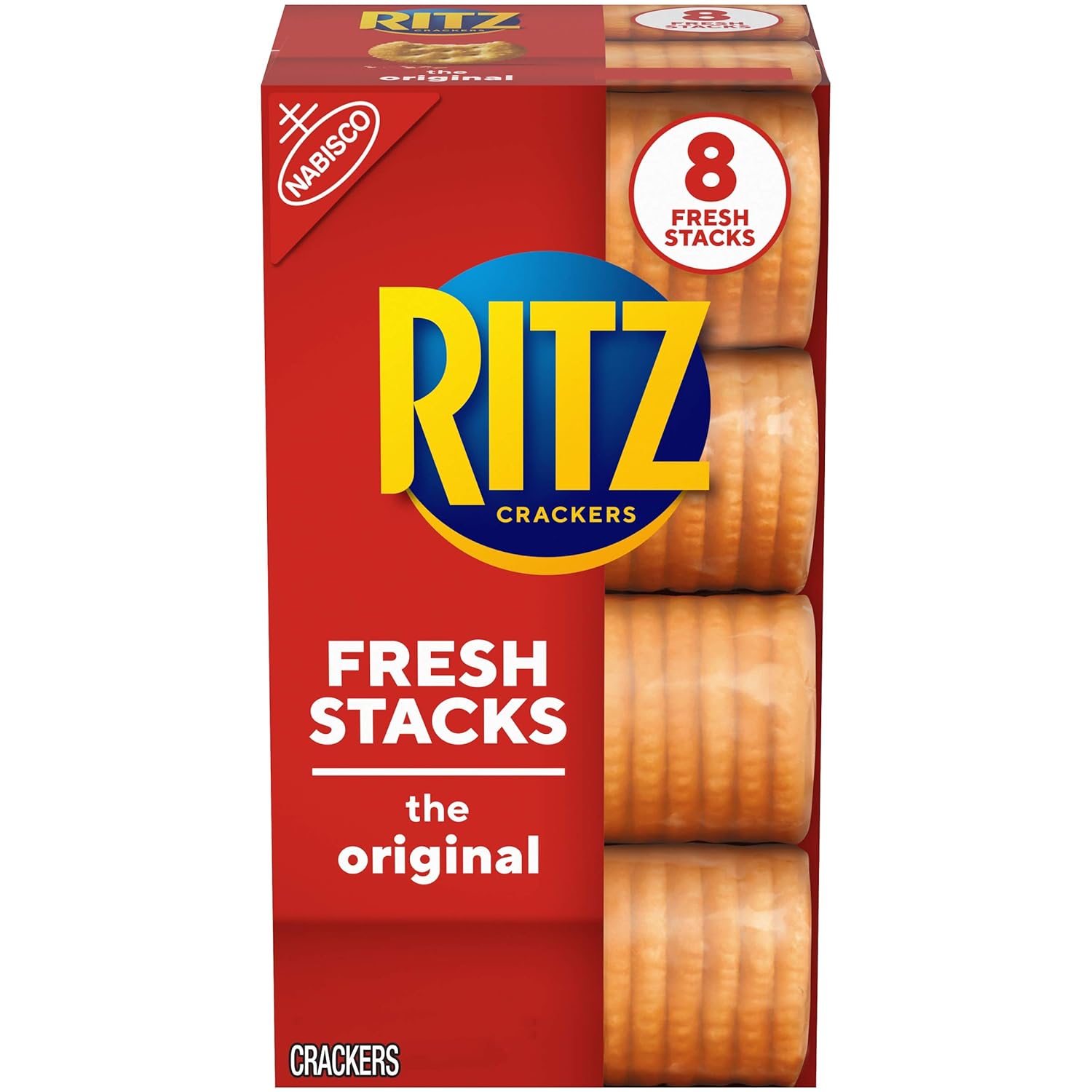 Amazon.com : RITZ Fresh Stacks Original Crackers, 8 Count, 11.8 oz ...
