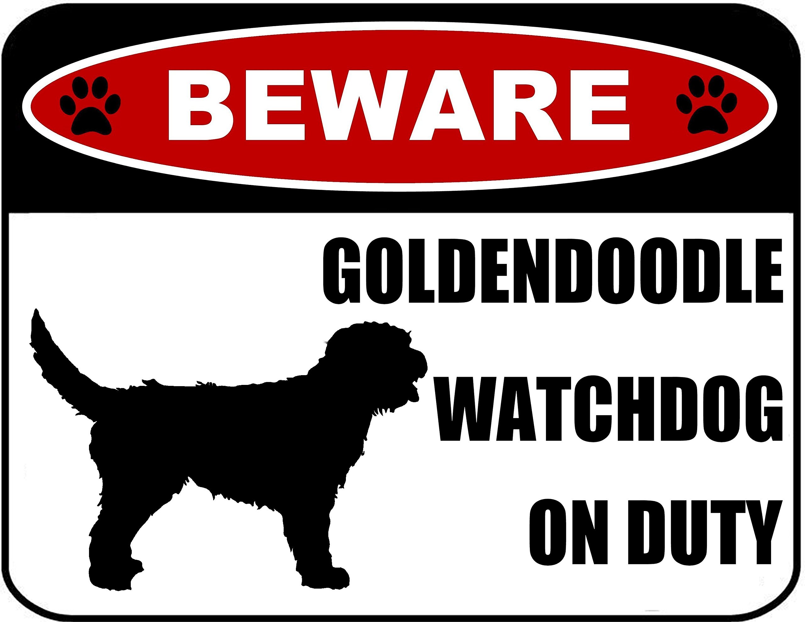 Snapklik.com : PCSCP Beware Goldendoodle Watchdog On Duty