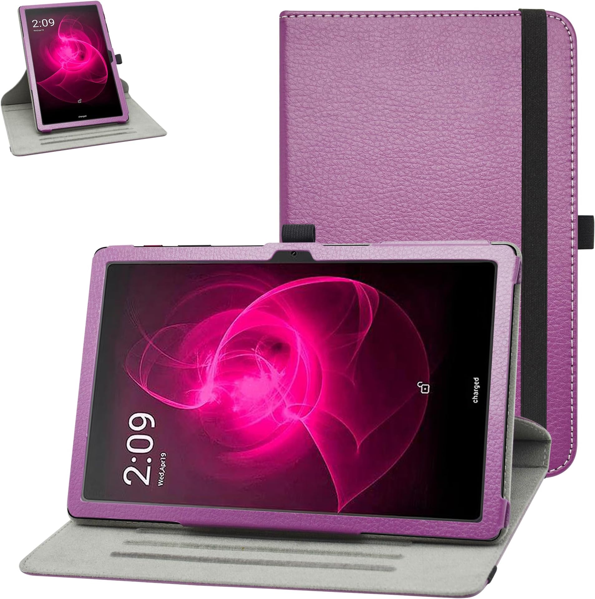 Amazon.com: Bige for T-Mobile REVVL TAB 5G Rotating Case,360 Degree ...