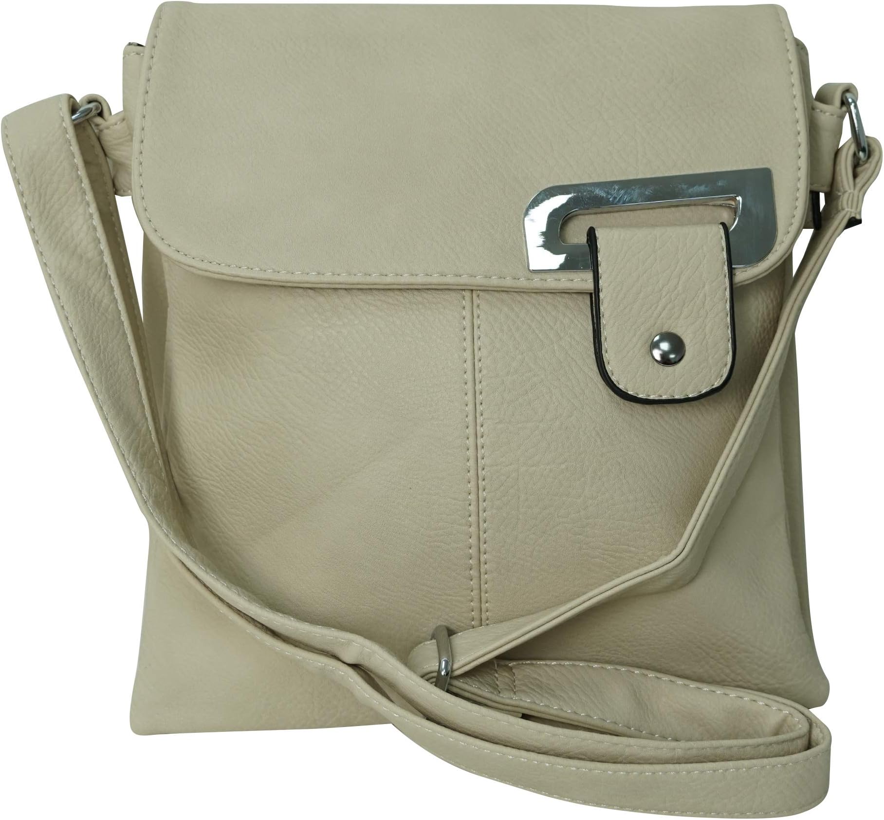 WOMENS MEDIUM MULTI COMPARTMENT CROSS BODY SHOULDER MESSENGER BAG ...