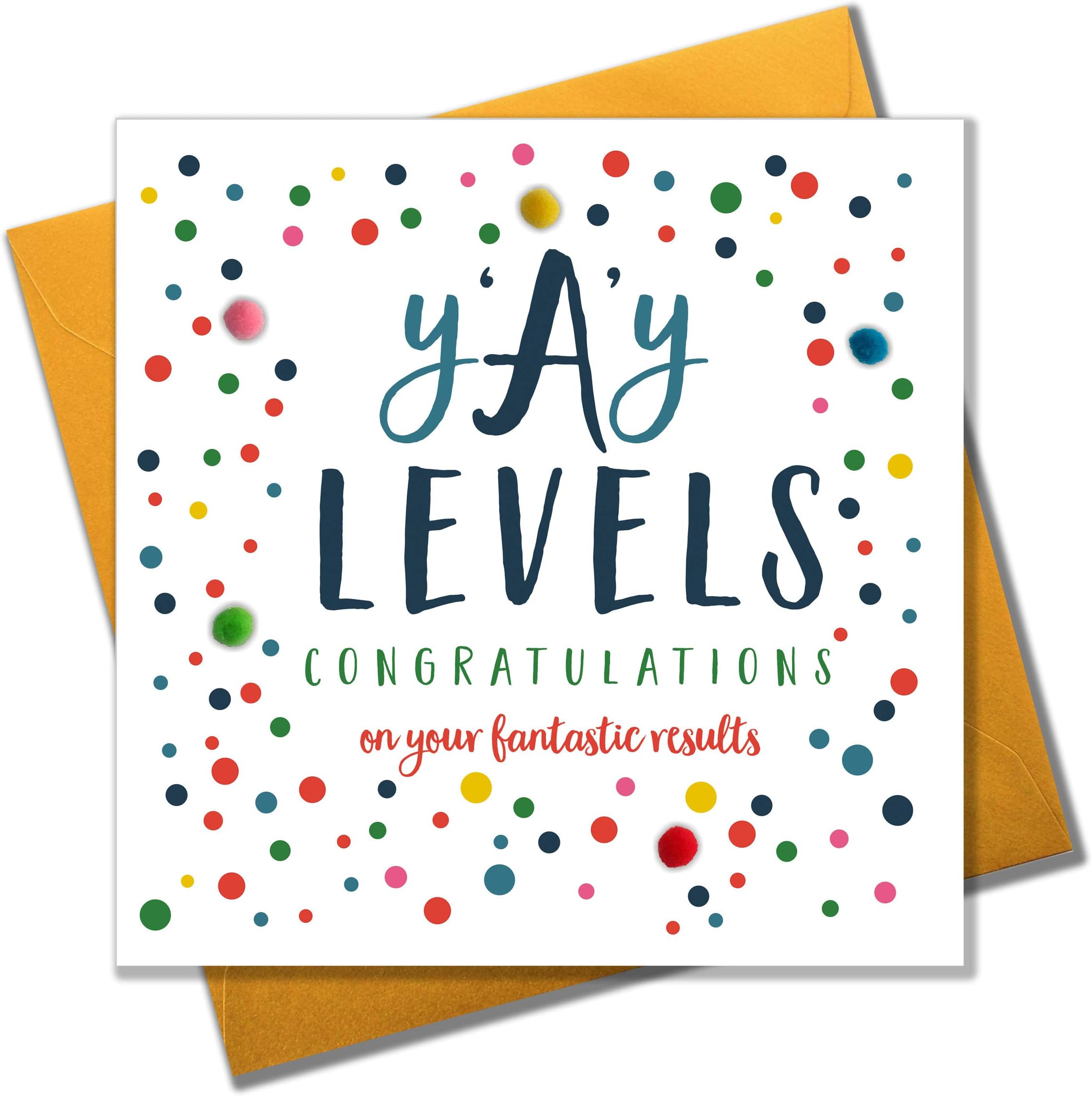 Congratulations Card (PLK7116) You Did It - Embossed Finish : Amazon.co ...