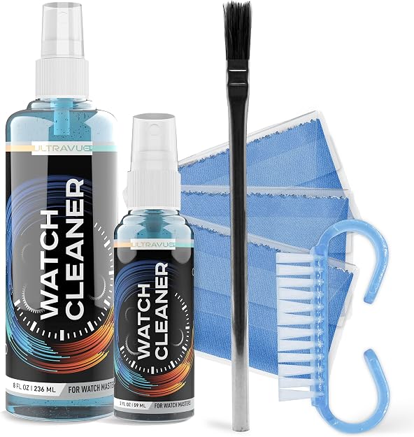 Amazon.com: ULTRAVUE Watch Cleaning Kit - Cleans All Watches and ...