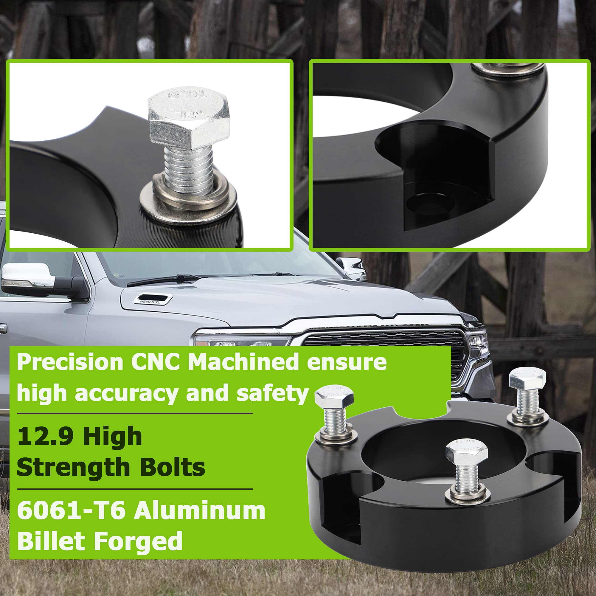 Snapklik.com : 2.5 Leveling Lift Kits For 2005-2024 Tacoma 2WD 4WD ...