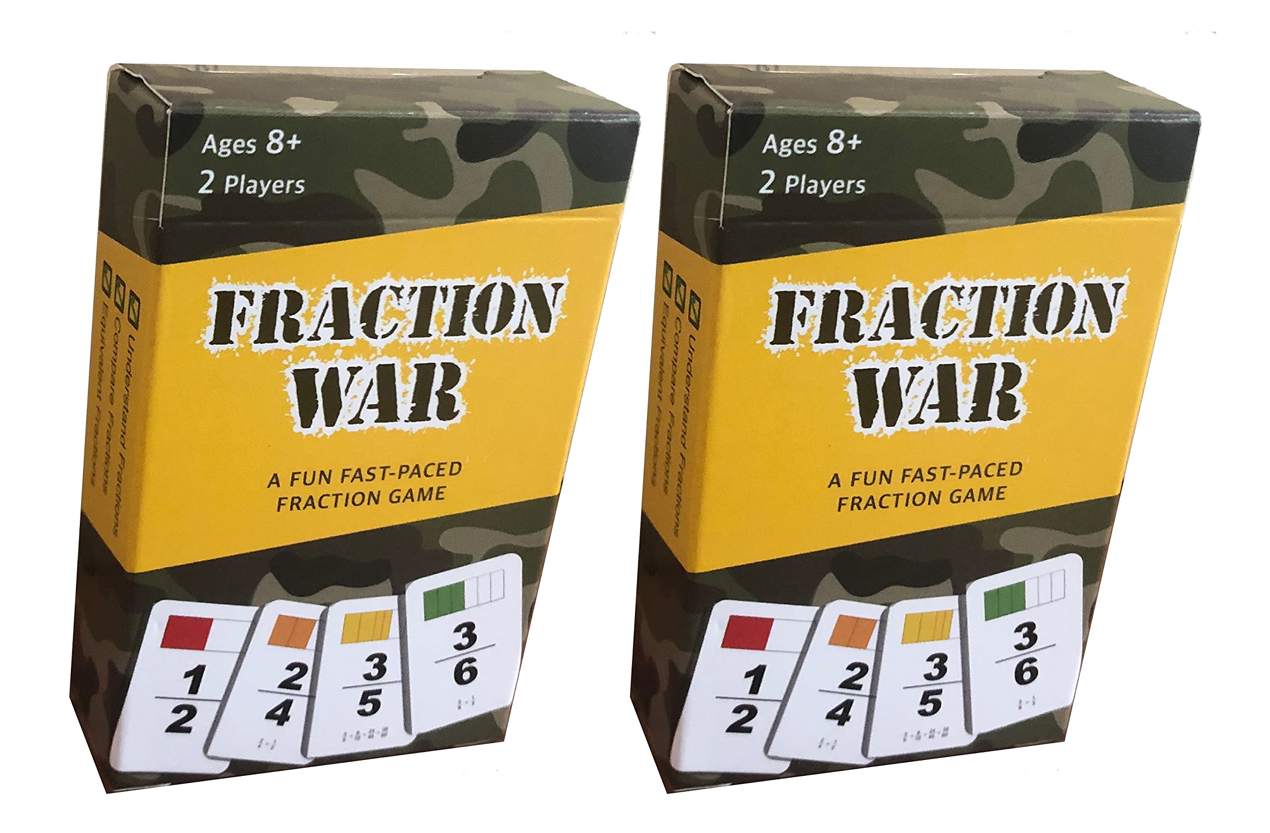 Buy Fraction War Math Game Fun Math Game To Learn Compare And 