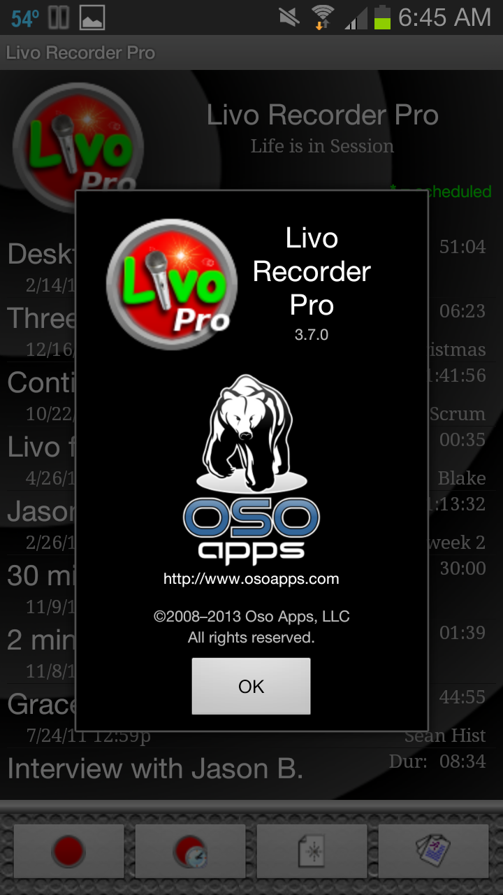 Livo Recorder Pro - App on Amazon Appstore