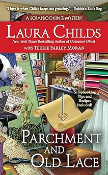 Amazon.com: Parchment and Old Lace (A Scrapbooking Mystery): 9780425266694: Childs, Laura, Moran ...