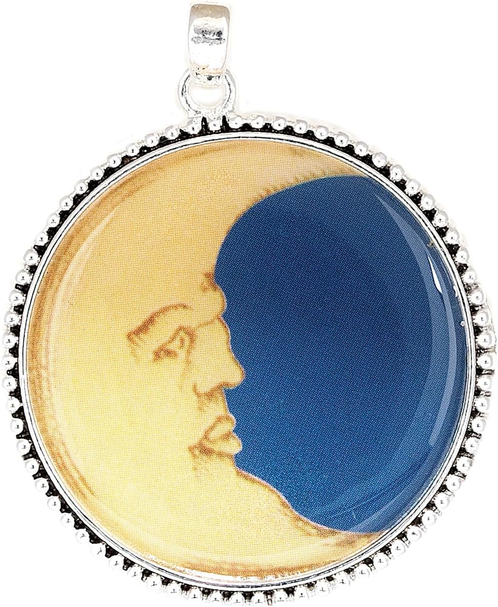 Amazon.com: Blue Moon Beads Blue Moon Enchanted Planet Metal Pendants ...
