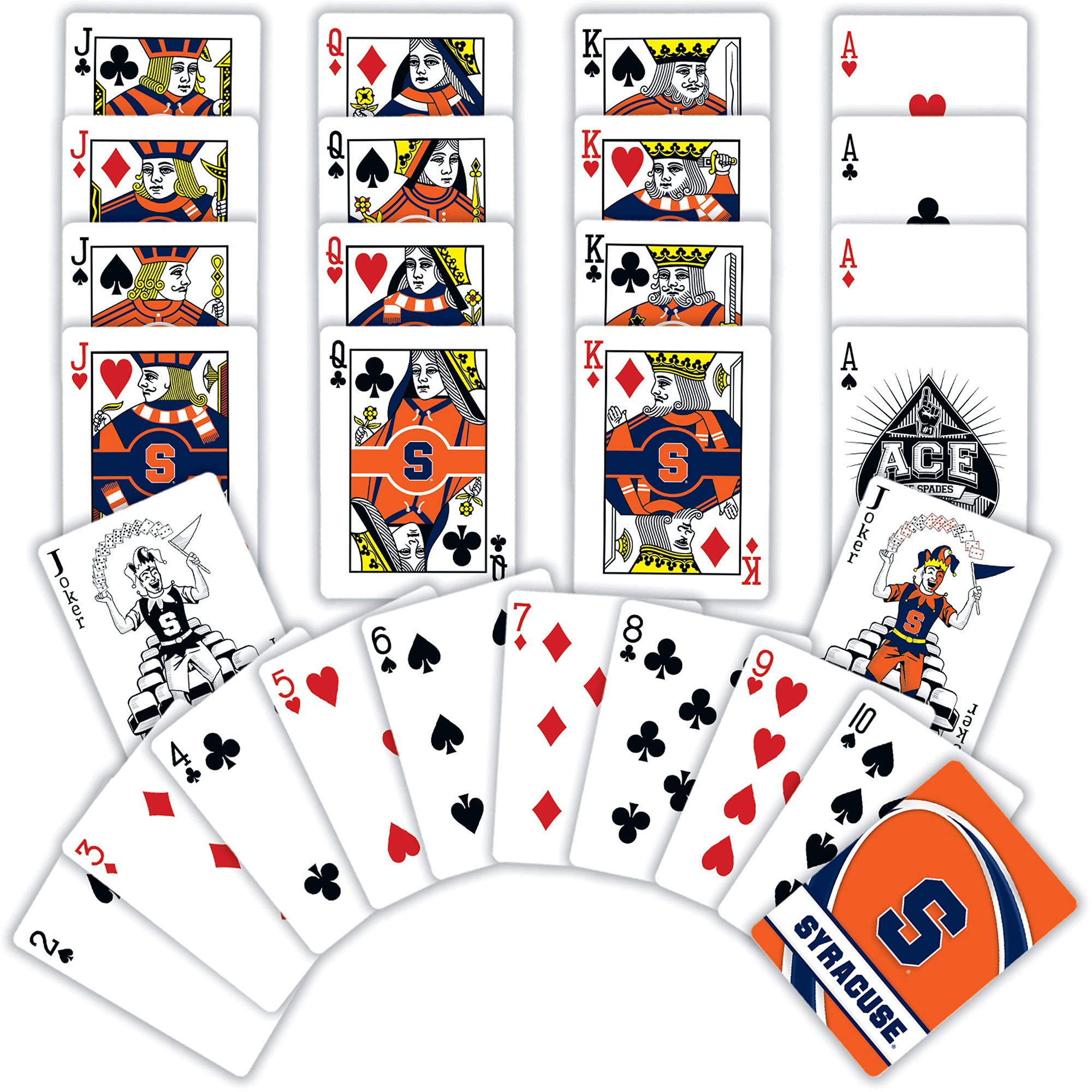 Snapklik.com : MasterPieces Family Games - NCAA Syracuse Orange Playing ...