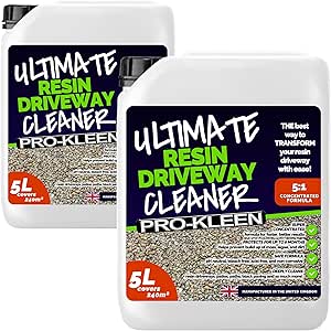 Pro-Kleen Resin Driveway Cleaner 2 x 5L Simply Spray and Walk Away Free ...