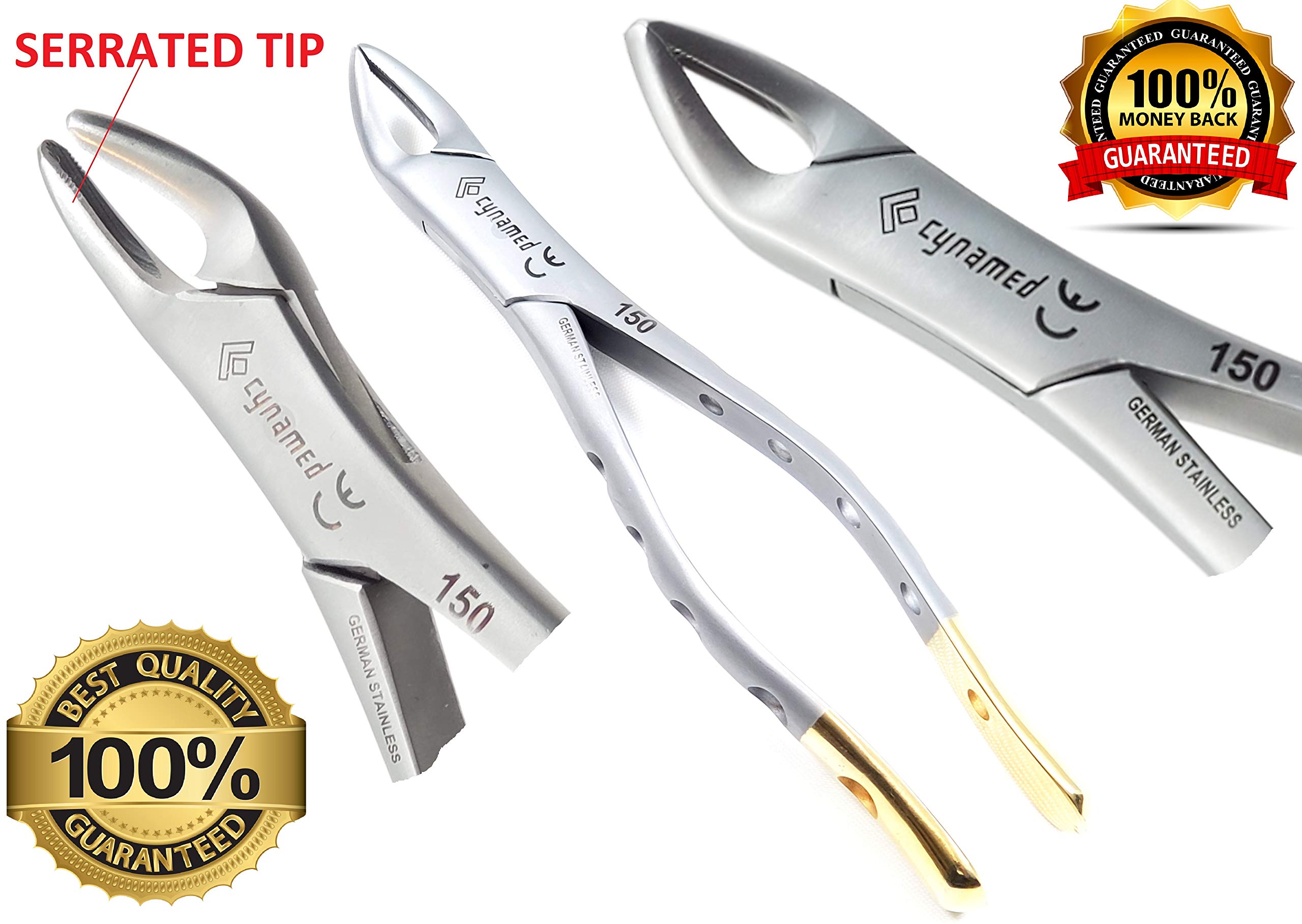 Premium German Gold Dental Extracting Extraction Forceps 150 Upper ...
