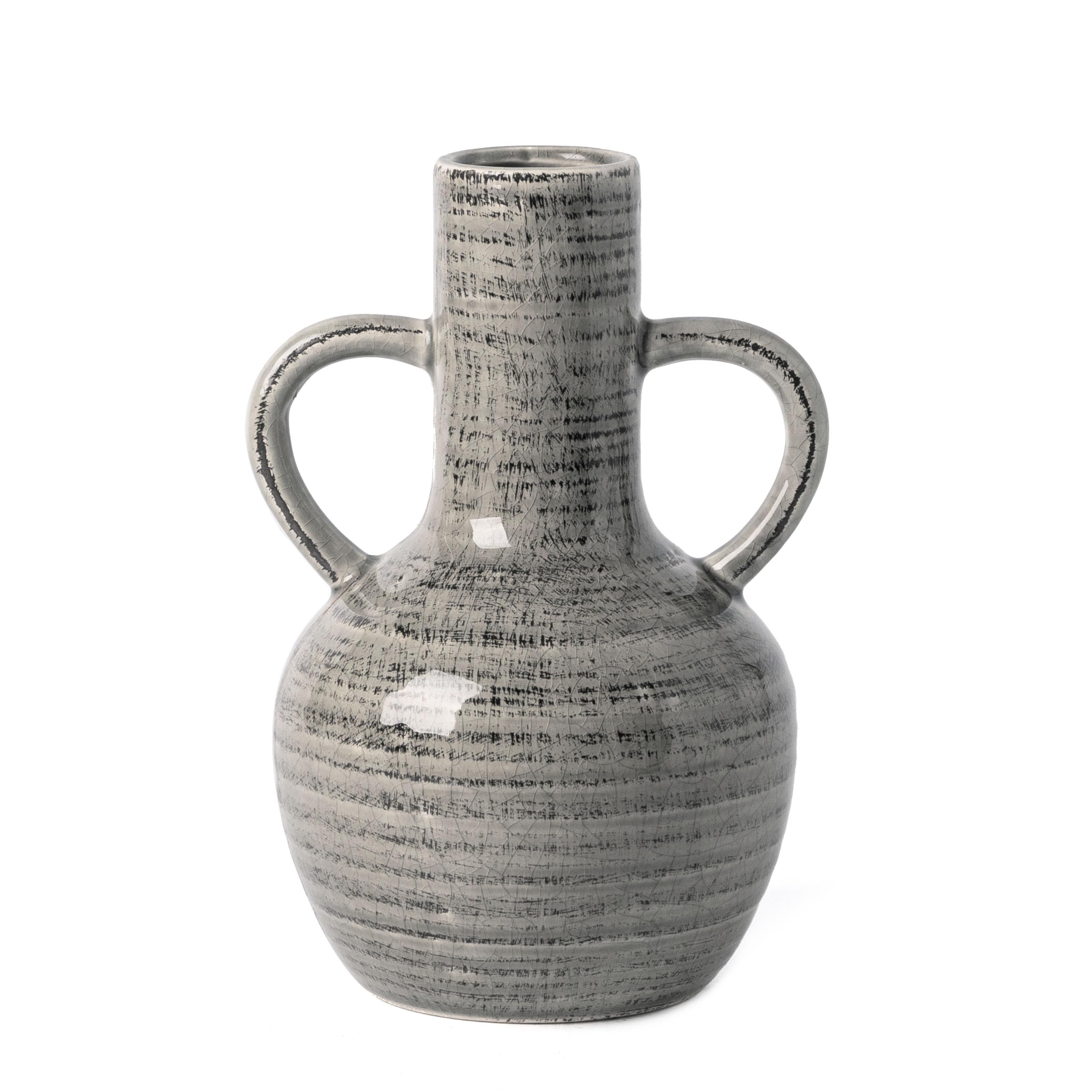 Amazon.com: VICTOR & TERESA Ceramic Vase for Home Decor, 8.1'' Rustic ...