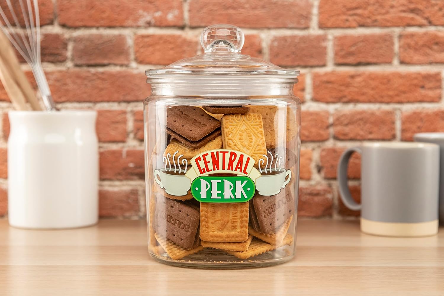 Amazon.com: Friends TV Show Merchandise - Central Perk Cookie Jar ...