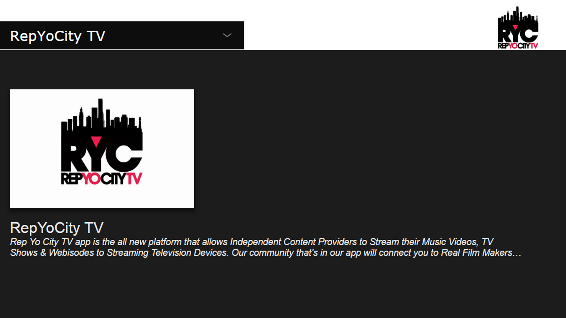 Rep Yo City TV:Amazon.com:Appstore for Android