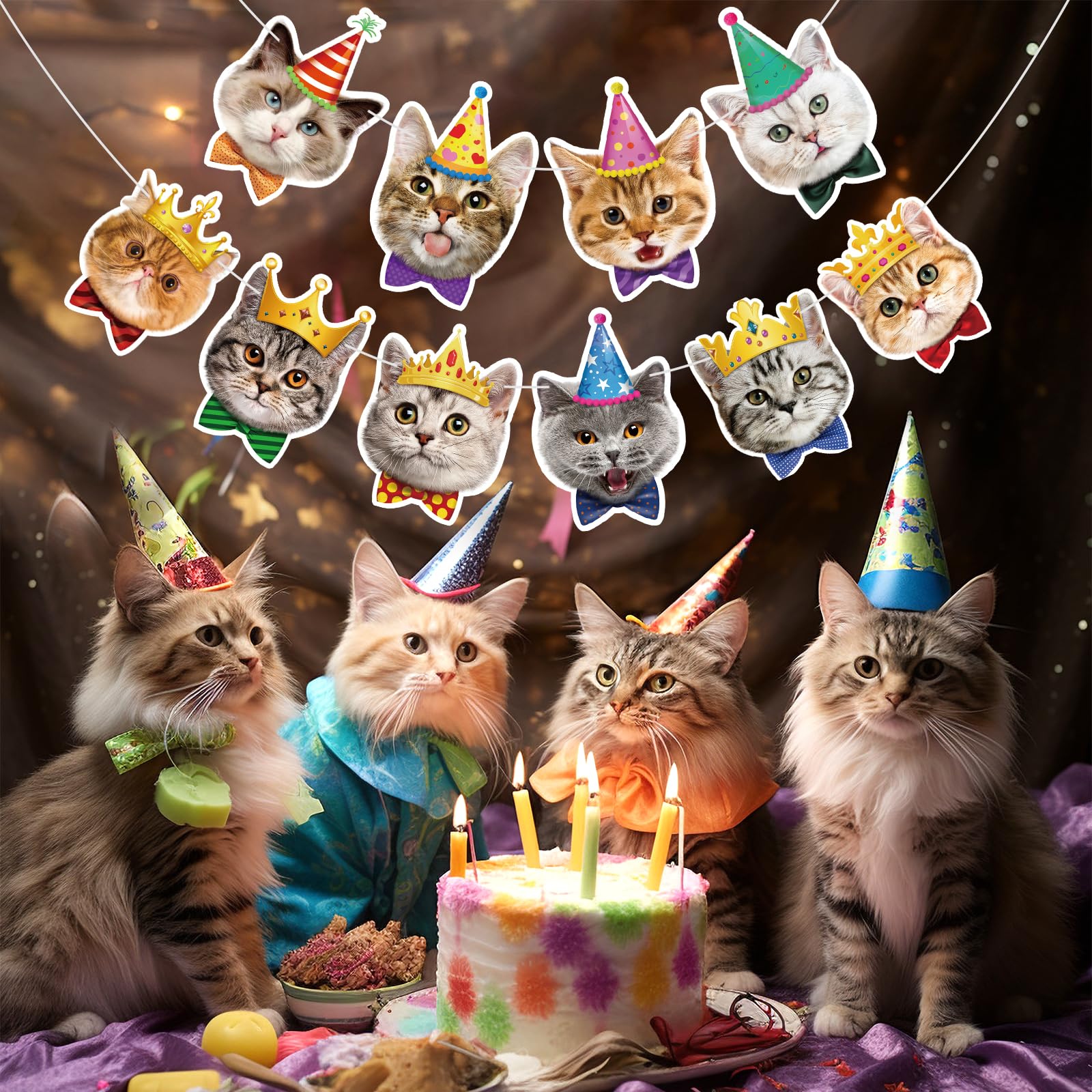 Sparkle Cat Birthday Funny