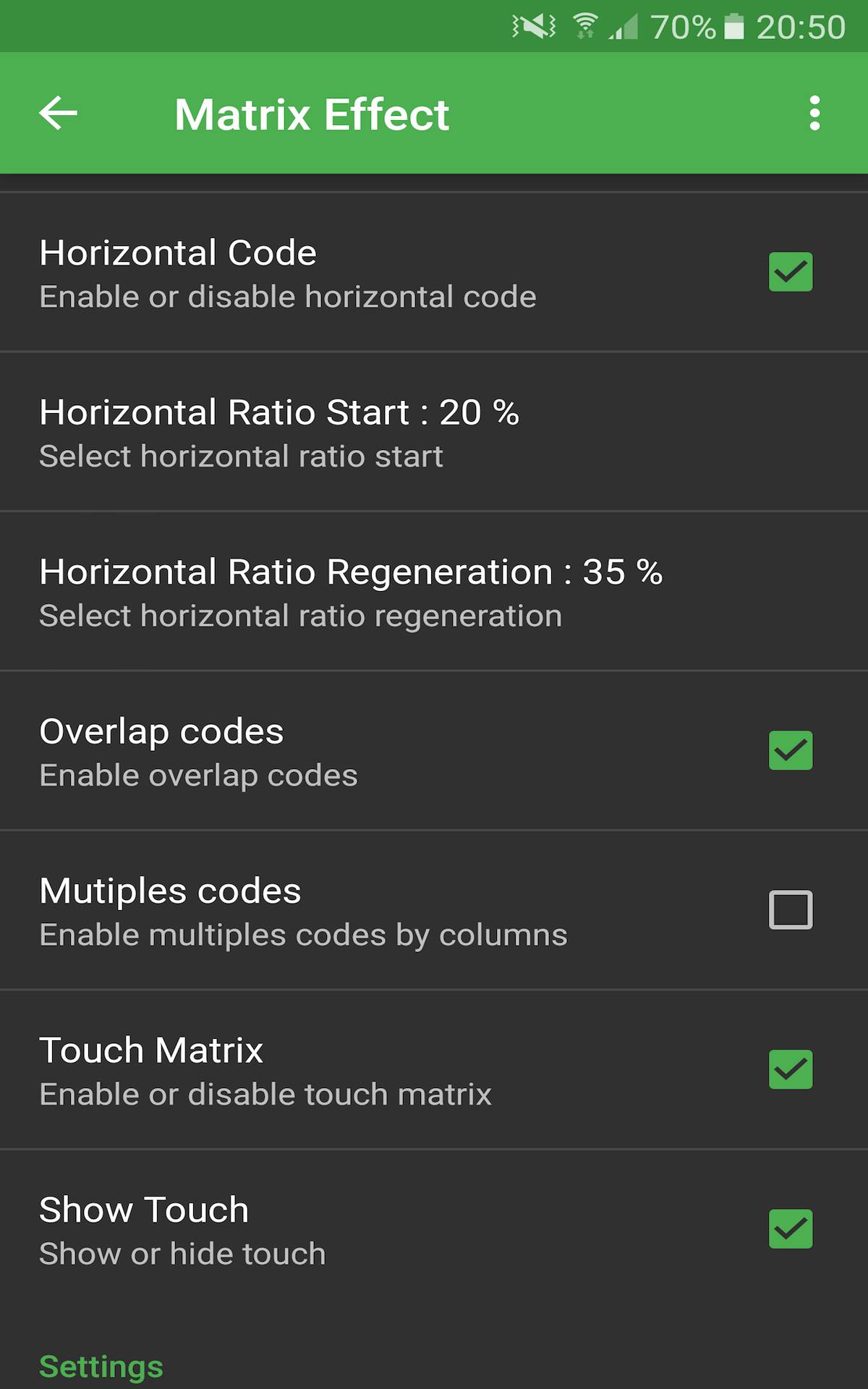 Matrix Effect Live Wallpaper - App on Amazon Appstore