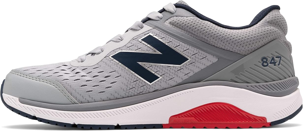 New Balance Zapatillas de Senderismo para Hombre 847 V4, Plateado ...