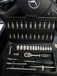 Generic Force 2462 1/4 Inch Socket Combination Set Diy Repair Tool Kit ...