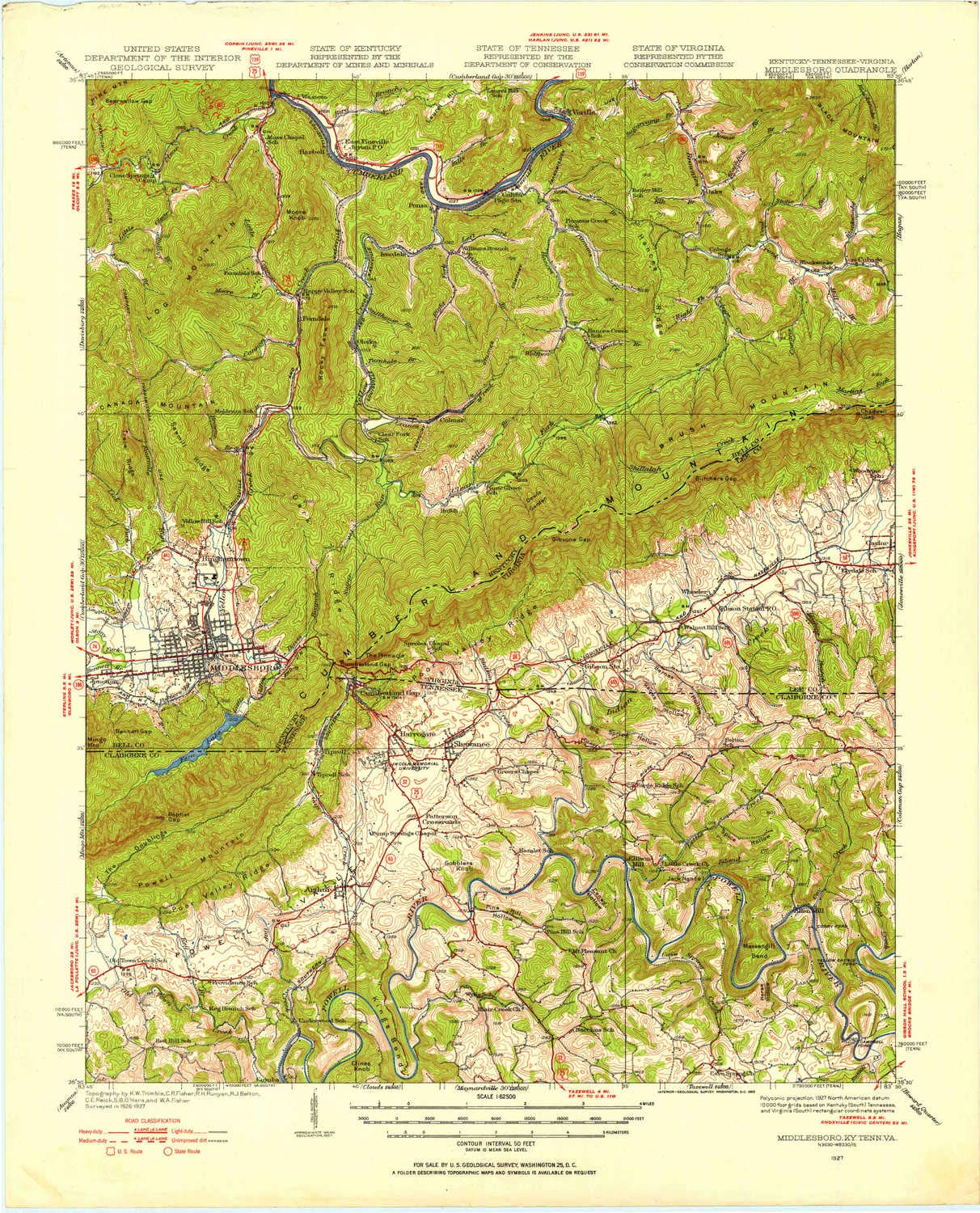 Yellowmapscomkentucky Printable Map USA & Canada Maps Online