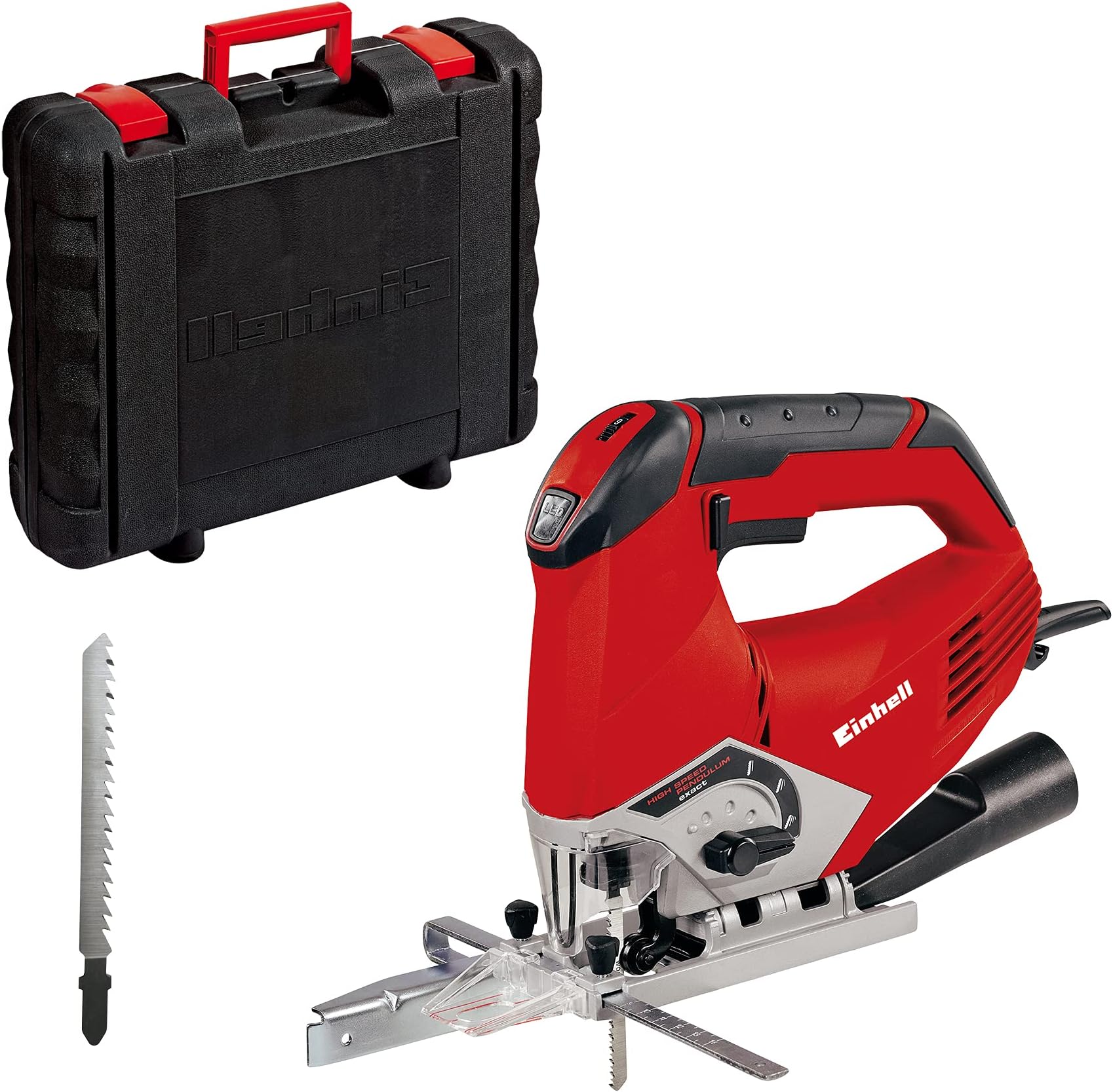 Einhell TE-JS 100 Electric Jigsaw | 100mm Cutting Depth, Swivel ...
